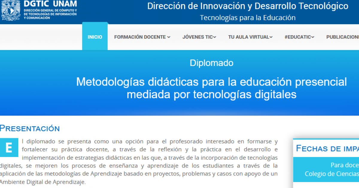Buscan mejores formas de enseñanza | Gaceta del Colegio de Ciencias y ... Buscan mejores formas de enseñanza | Gaceta del Colegio de Ciencias y ...